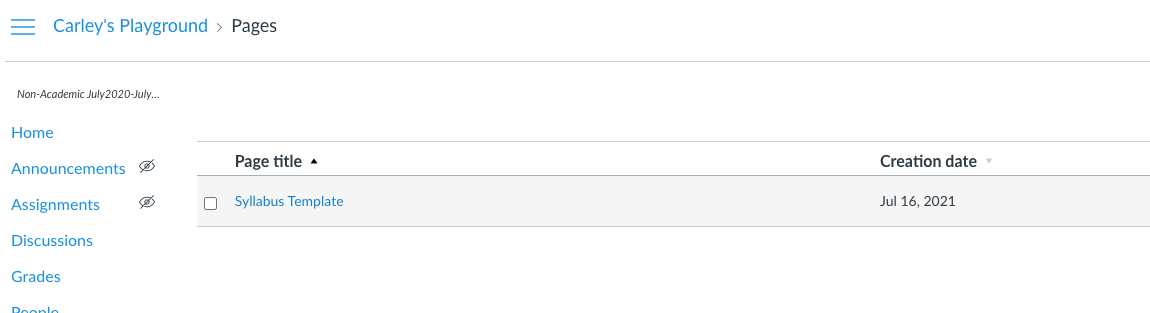 Syllabus on Canvas | New Mexico State University | BE BOLD. Shape the ...